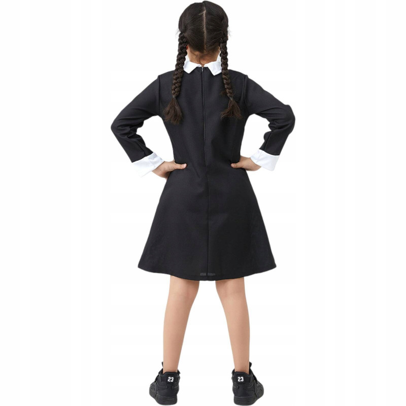 Detský kostým Wednesday classic s parochňou 104-110 S | bHome.sk