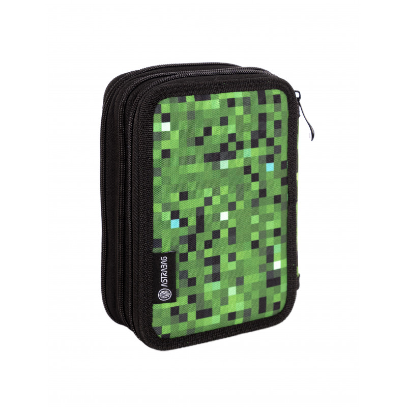 Školský peračník trojposchodový s náplňou Minecraft Pixel One | bHome.sk